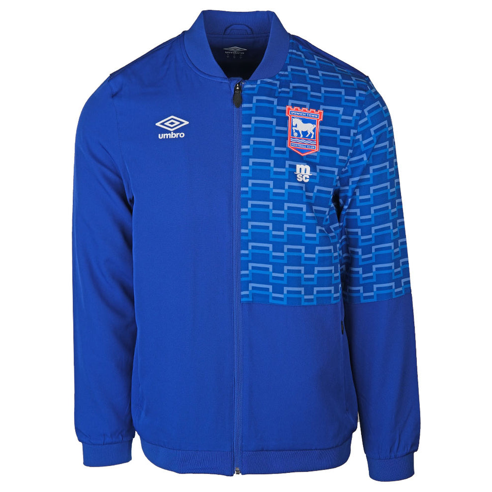 Umbro 2025/26 Home Walk Out Jacket Adult – Ipswich Town FC Official Store