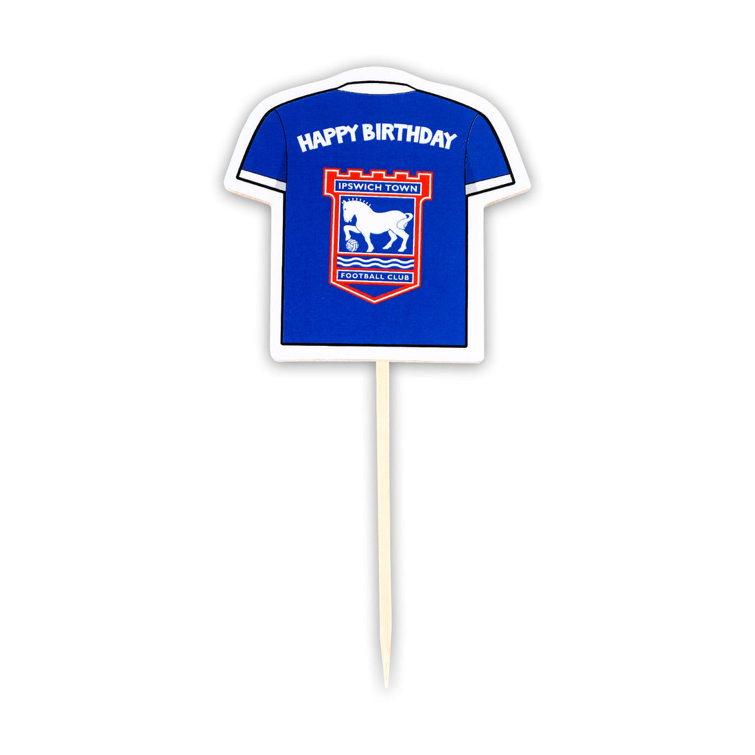 Wooden Cake Topper - Shirt – Ipswich Town FC Official Store