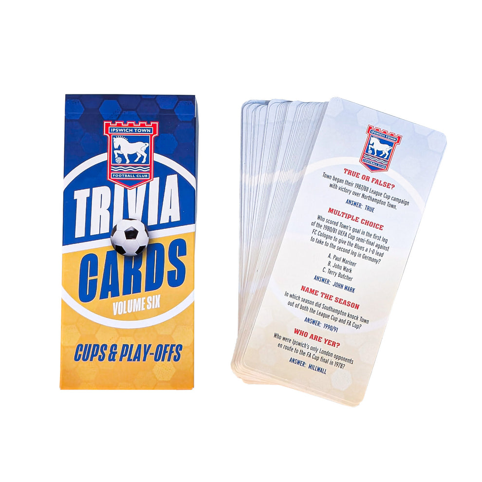 ITFC Trivia Cards - Cups & Play-Offs – Ipswich Town FC Official Store